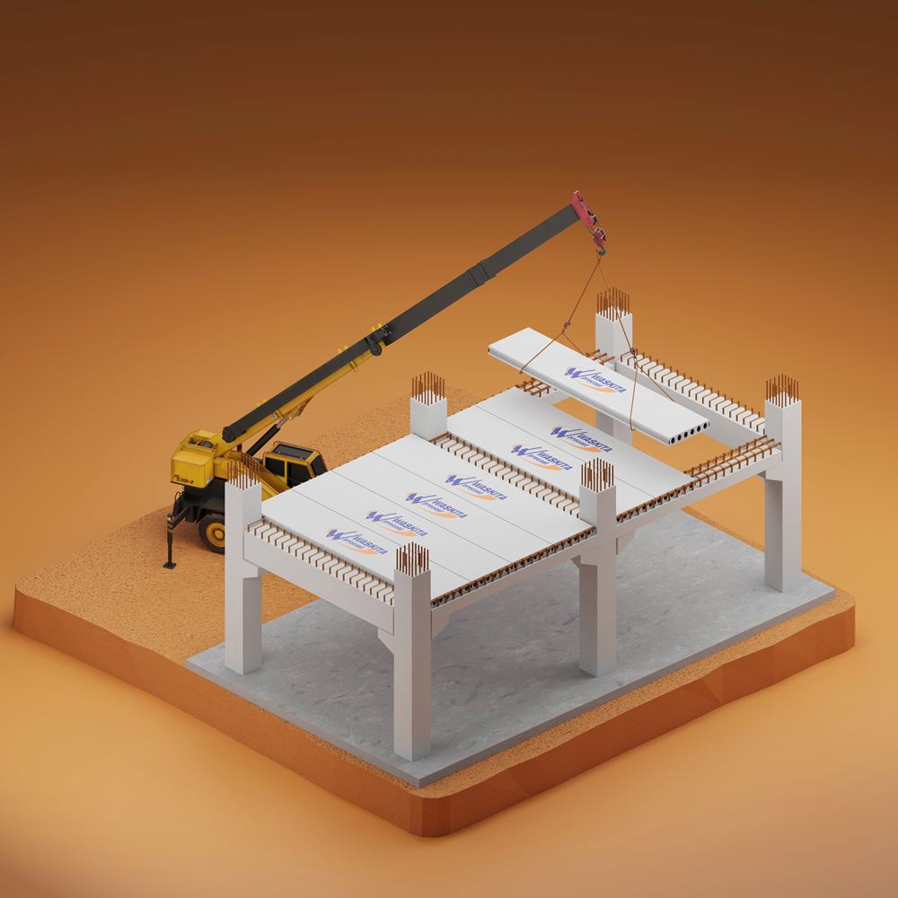HCS – Hollow Core Slab – PCP